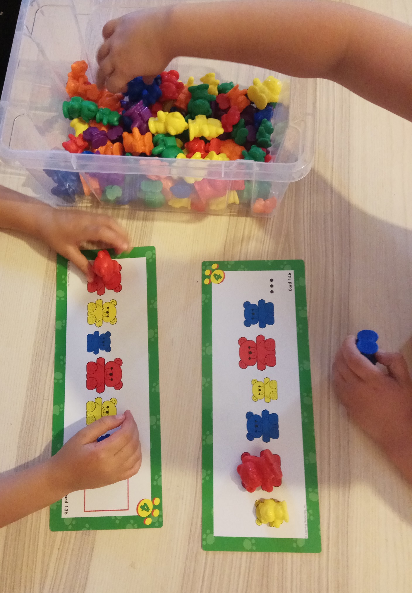 Matemáticas divertidas con osos contadores « Happy Mama